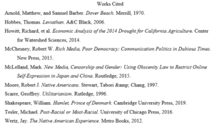 MLA Works Cited Example: Scholarly Articles, Books, and Web Sources ...