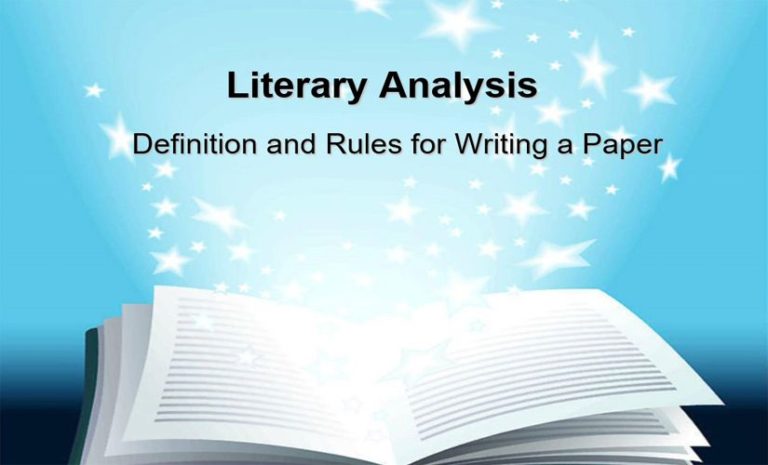 Literary Analysis Essay: 4 Easy Steps for Writing a Paper – Wr1ter