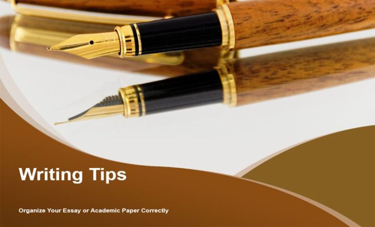Writing Tips: Organizing Your Essay or Paper Correctly – Wr1ter