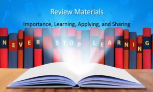 Review Materials: Importance, Learning, Applying, and Sharing – Wr1ter
