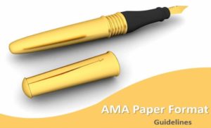 AMA Paper Format – Wr1ter