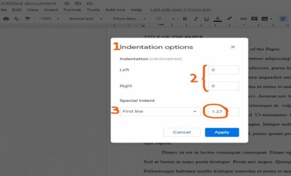How to Create an APA Format Template in Google Docs With Examples – Wr1ter