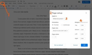 How to Create an APA Format Template in Google Docs With Examples – Wr1ter