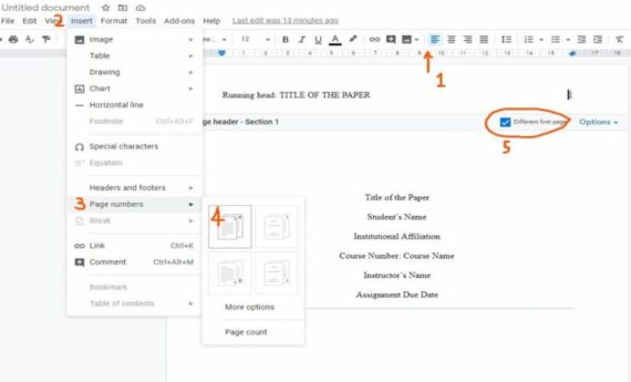 How to Create an APA Format Template in Google Docs With Examples – Wr1ter