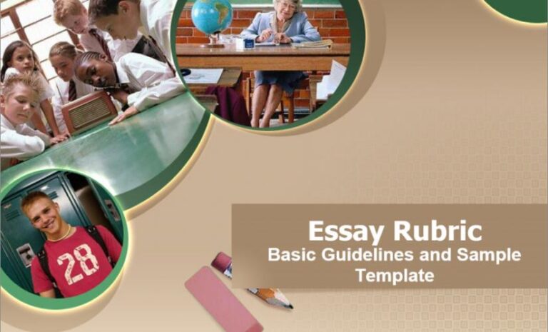 Essay Rubric: Basic Guidelines and Sample Template – Wr1ter