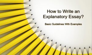 How to Write an Explanatory Essay With Examples – Wr1ter