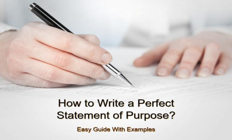 How to Write a Statement of Purpose: Easy Guide With Examples – Wr1ter
