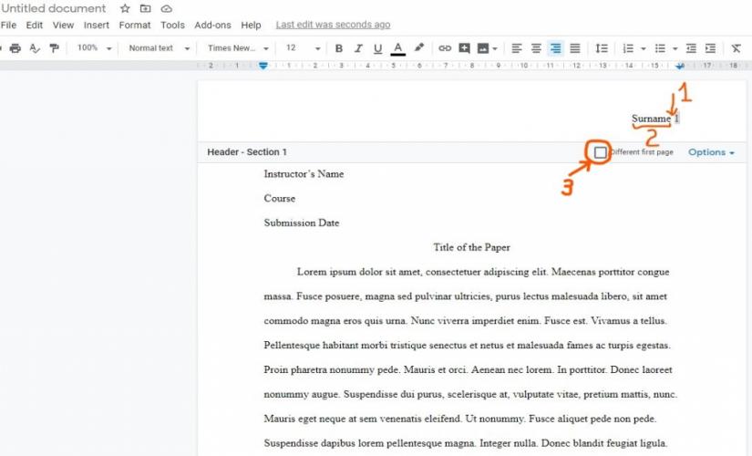 How To Create An MLA Format Template In Google Docs With Examples Wr1ter