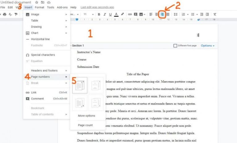 How to Create an MLA Format Template in Google Docs With Examples – Wr1ter