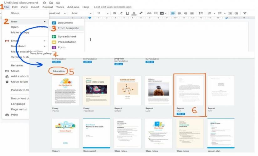 How To Create An MLA Format Template In Google Docs With Examples Wr1ter
