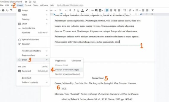 How to Create an MLA Format Template in Google Docs With Examples – Wr1ter