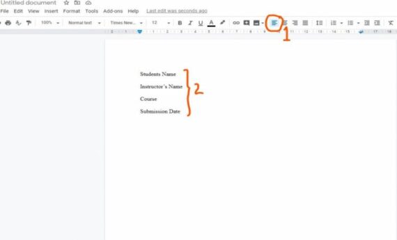 How to Create an MLA Format Template in Google Docs With Examples – Wr1ter
