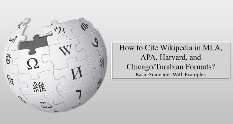 How to Cite Wikipedia: Basic Principles With Examples – Wr1ter