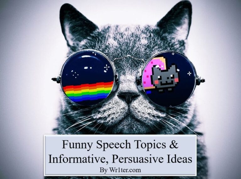 510 Funny Speech Topics Informative Persuasive Ideas Wr1ter
