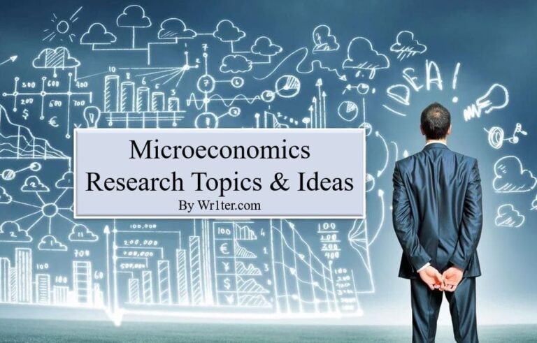 660 Microeconomics Research Topics & Ideas – Wr1ter